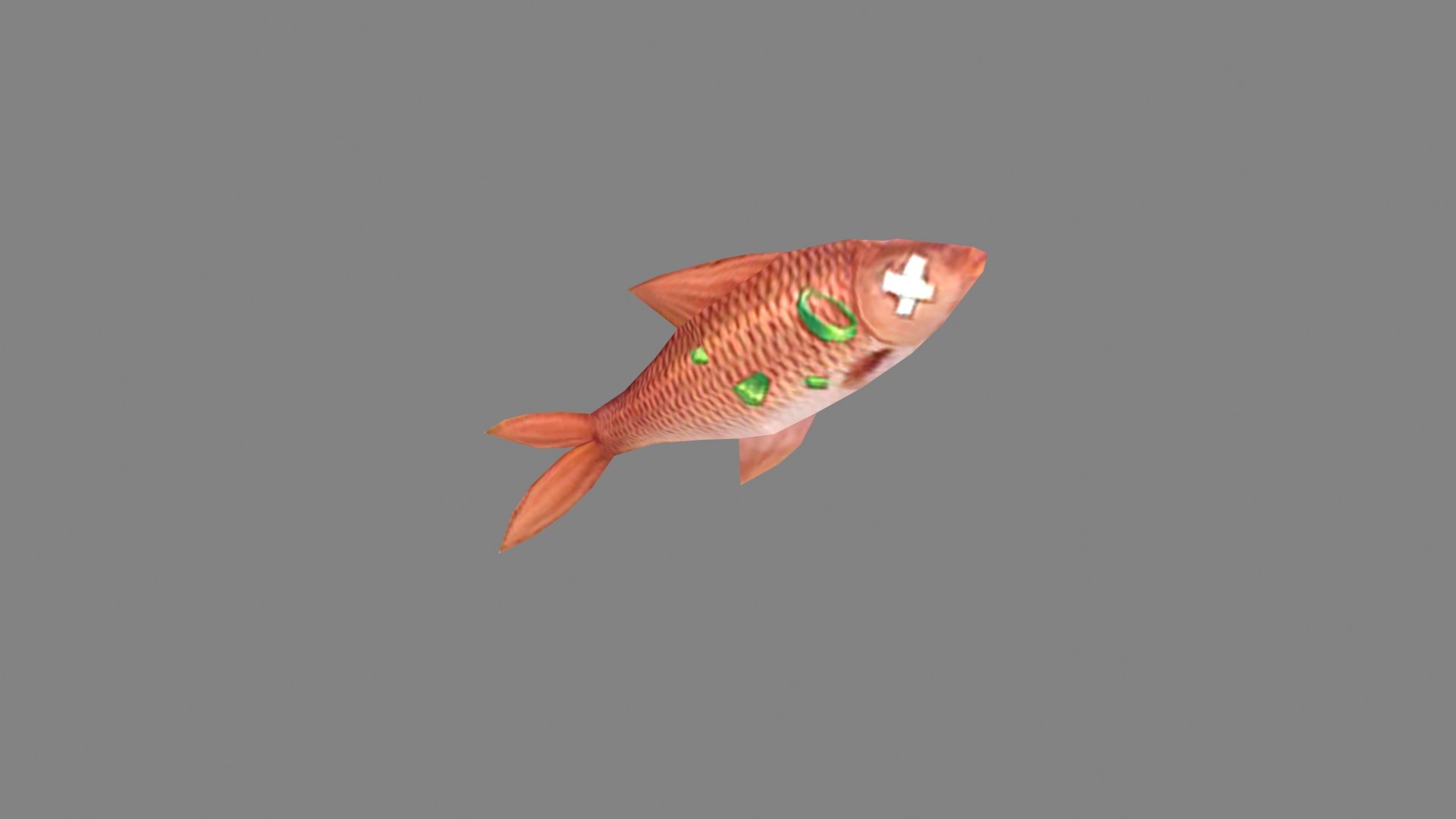 3D Cartoon Dishes -Braised Fish Model - TurboSquid 1741886