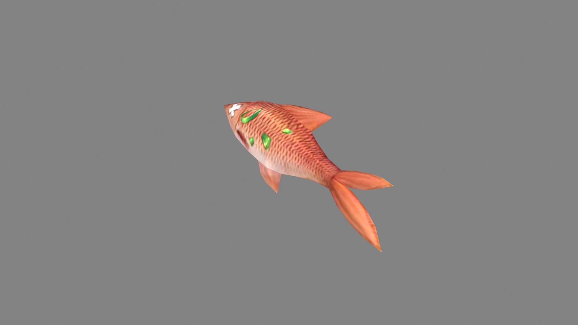 3D Cartoon Dishes -Braised Fish Model - TurboSquid 1741886