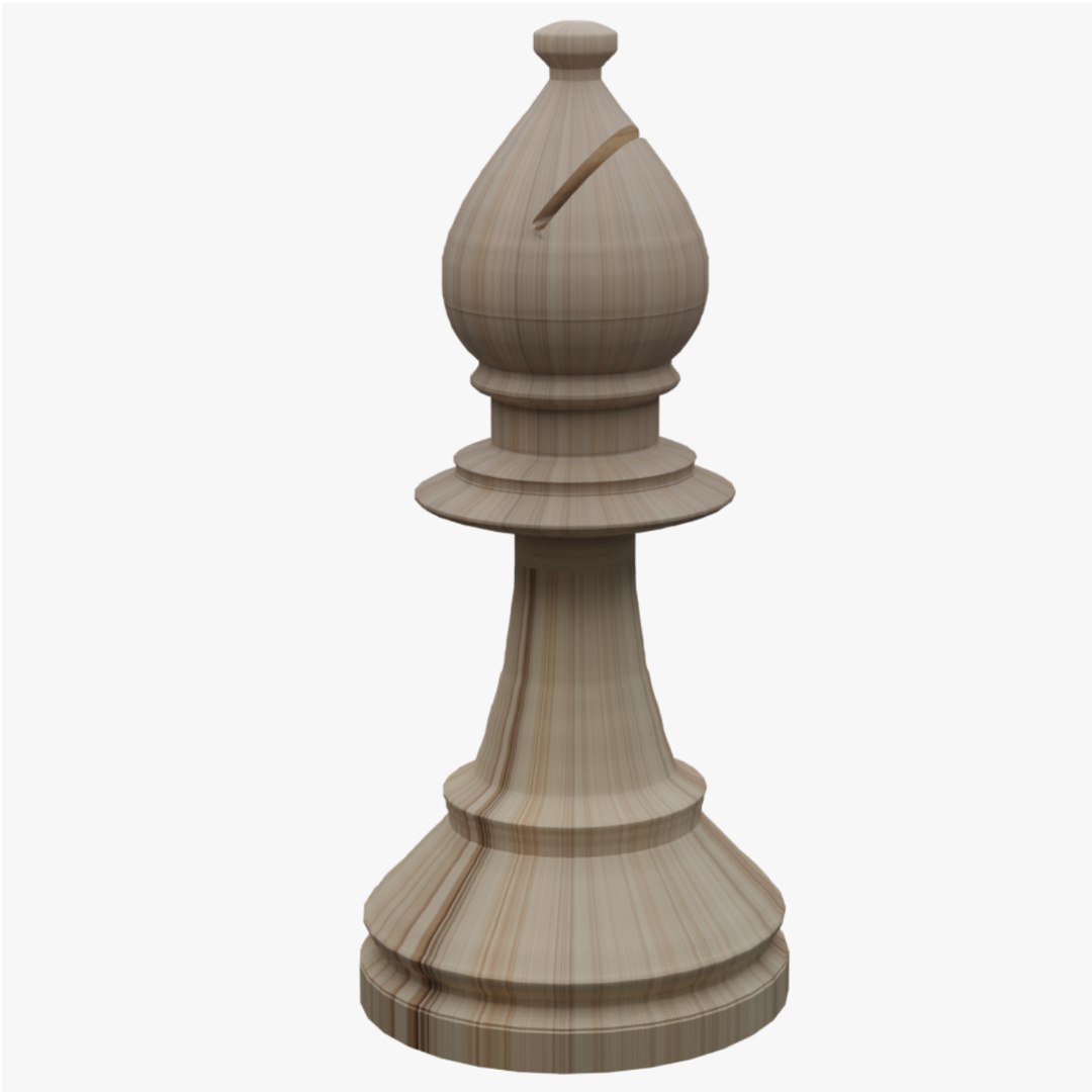 3D Chess Bishop - TurboSquid 2072267