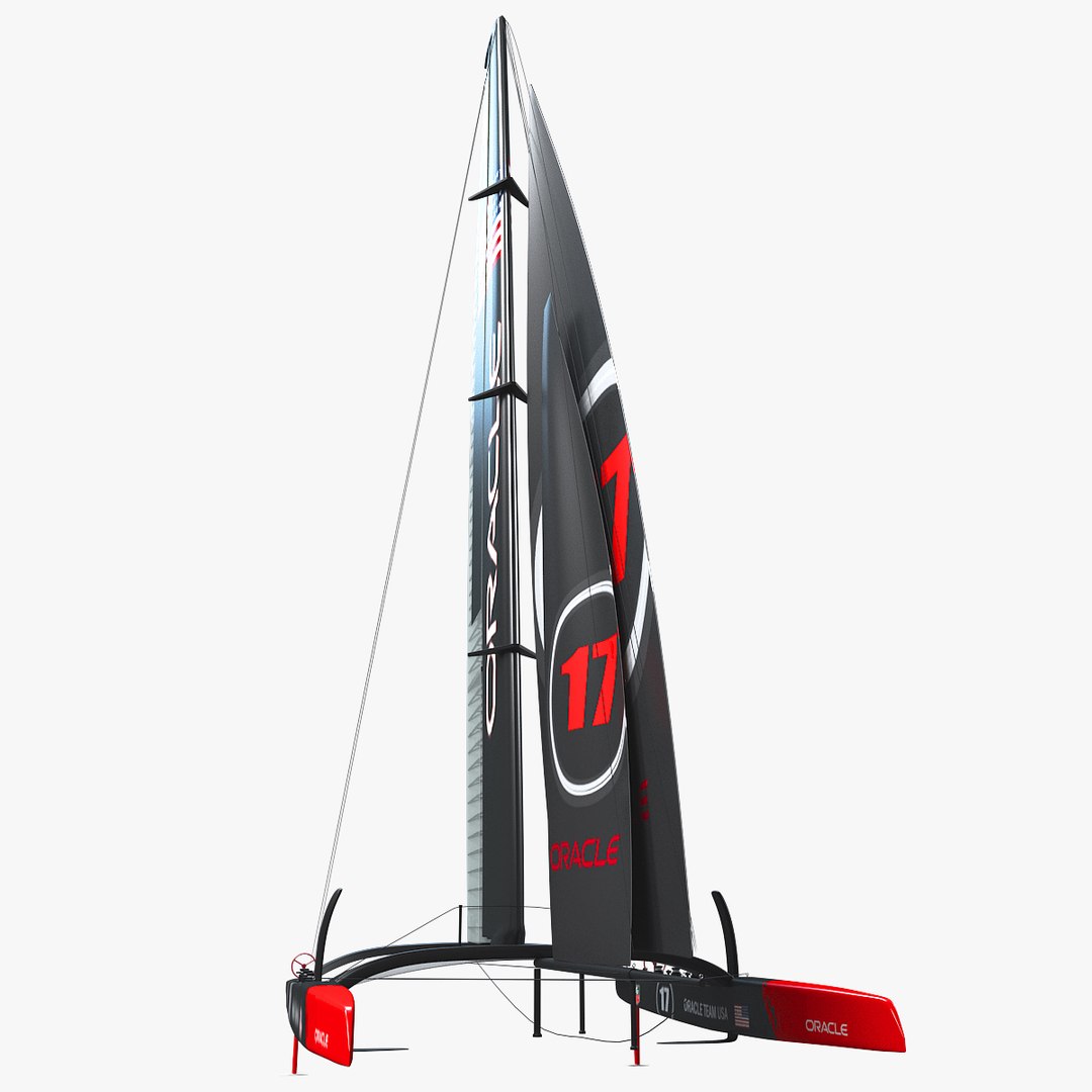 Catamaran Class Ac 72 3d Model