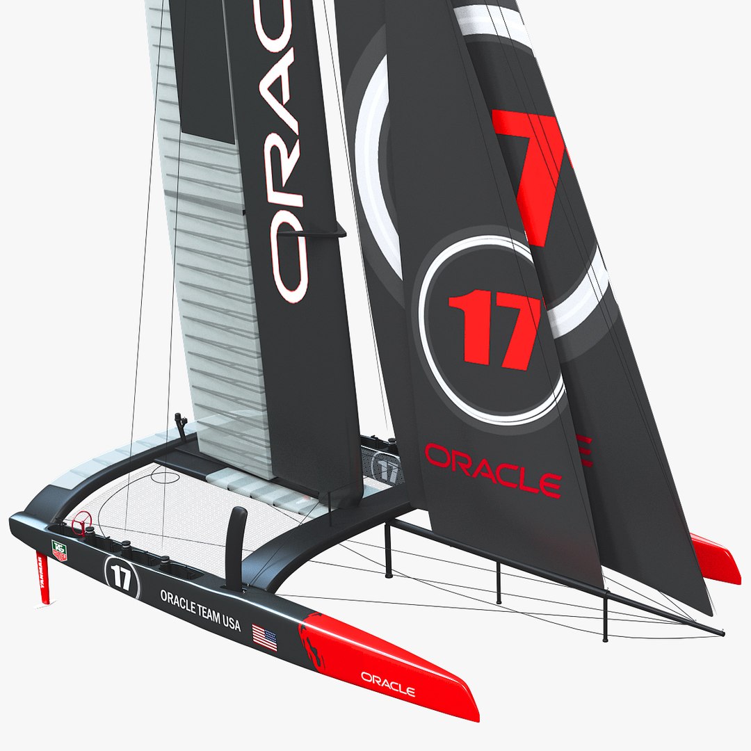 Catamaran Class Ac 72 3d Model
