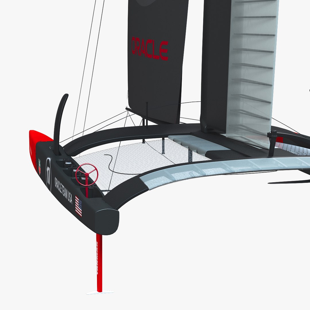 Catamaran Class Ac 72 3d Model