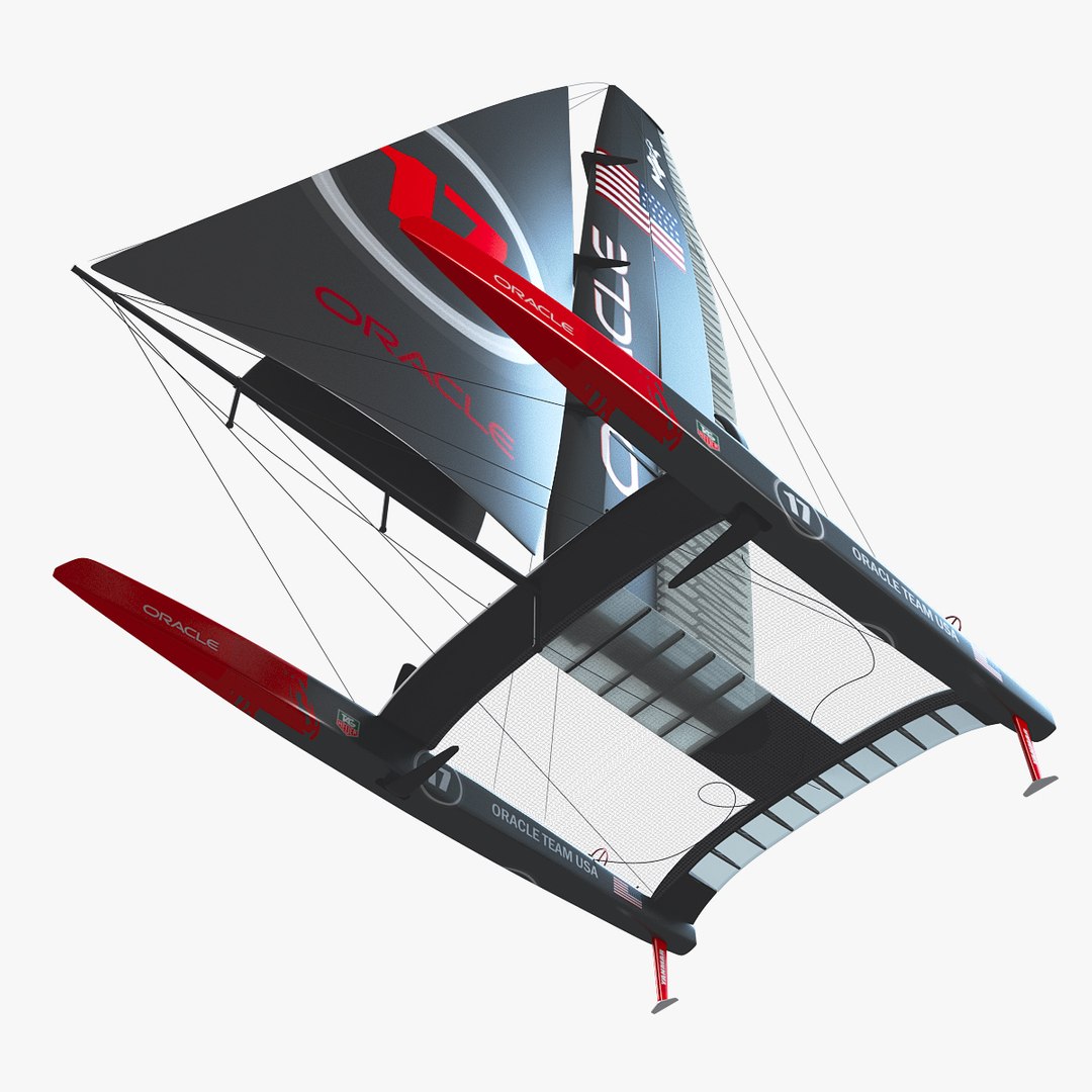Catamaran Class Ac 72 3d Model