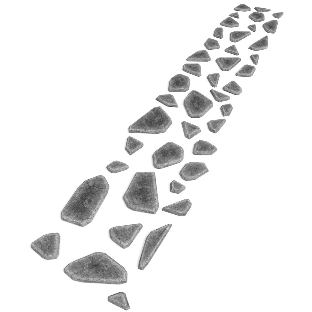 Stone Pathway 3 3D Model - TurboSquid 1560104