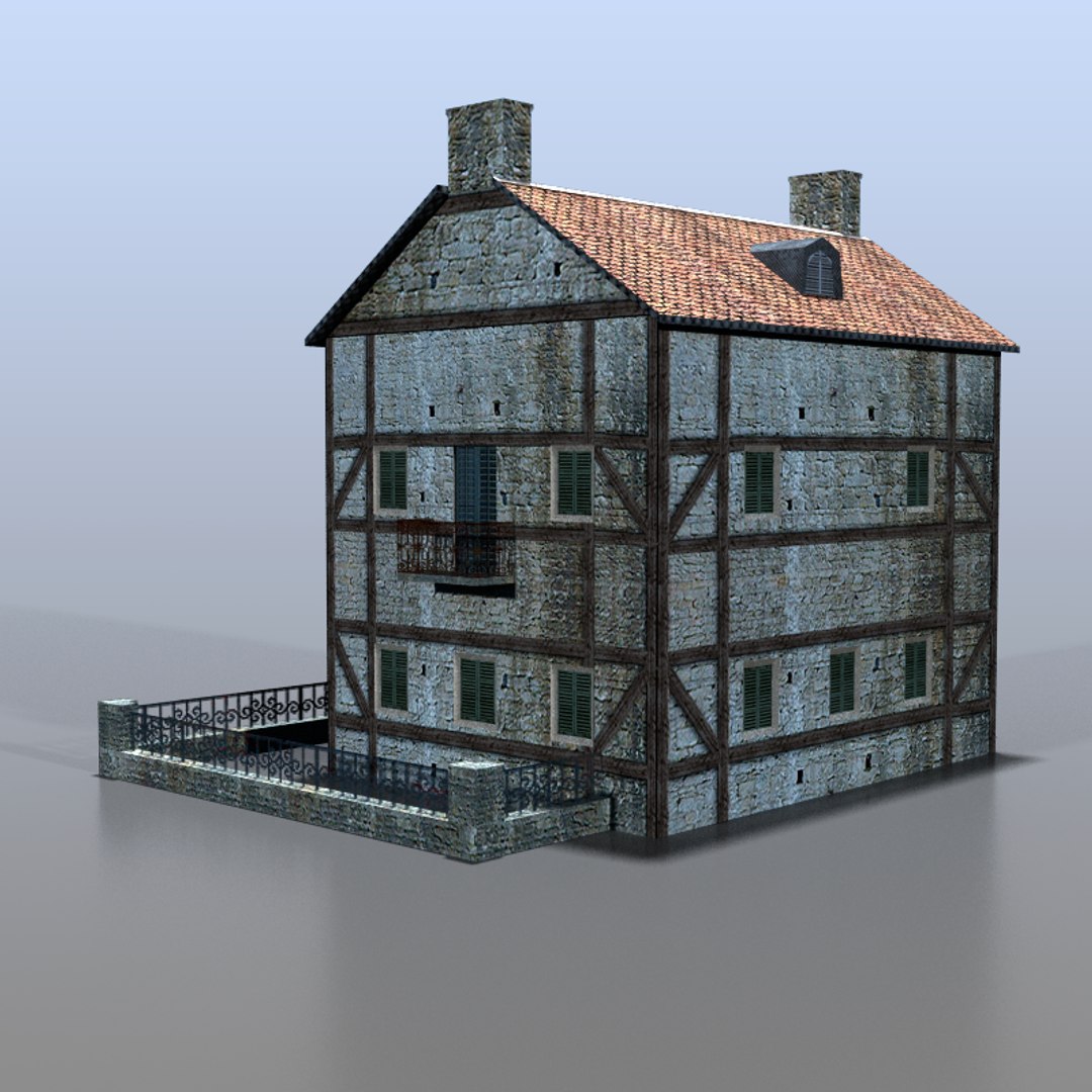 House German 3d Model