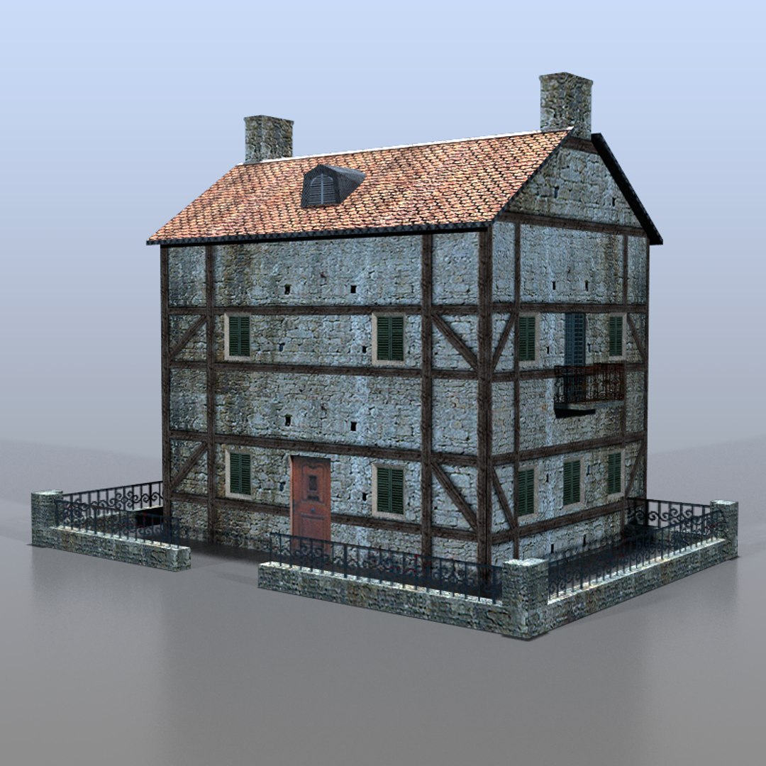 House German 3d Model