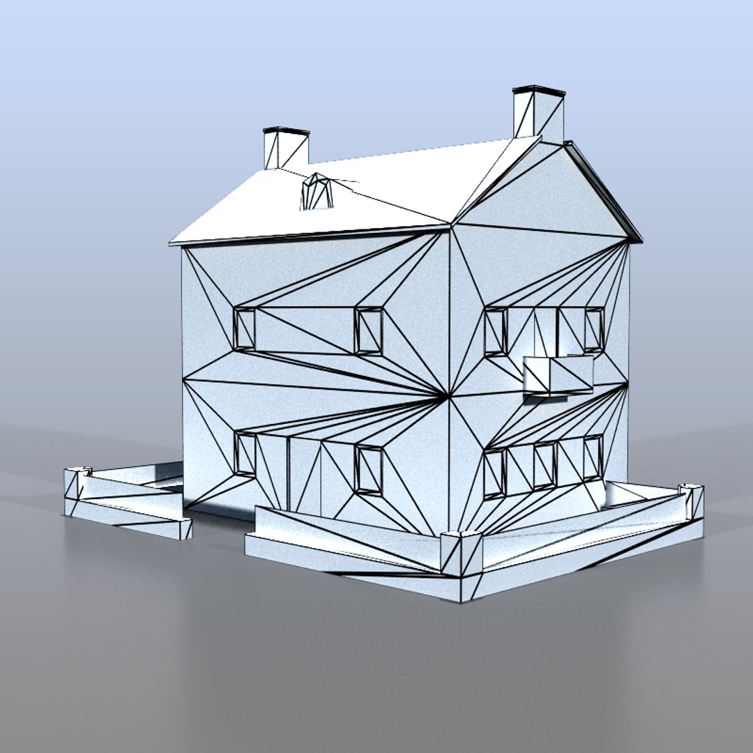 House German 3d Model