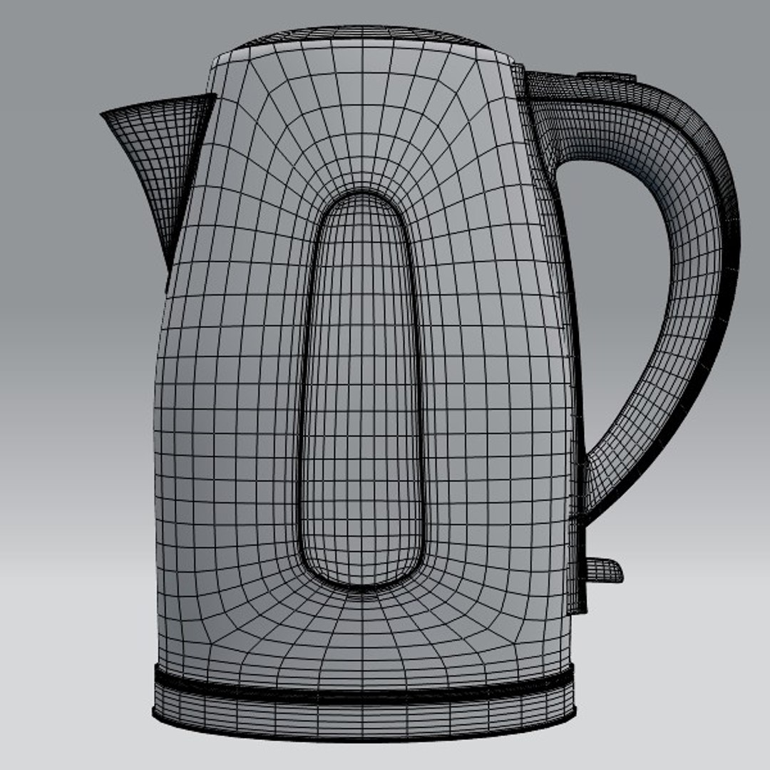 Electric Teapot Morphy Richards 3d Model