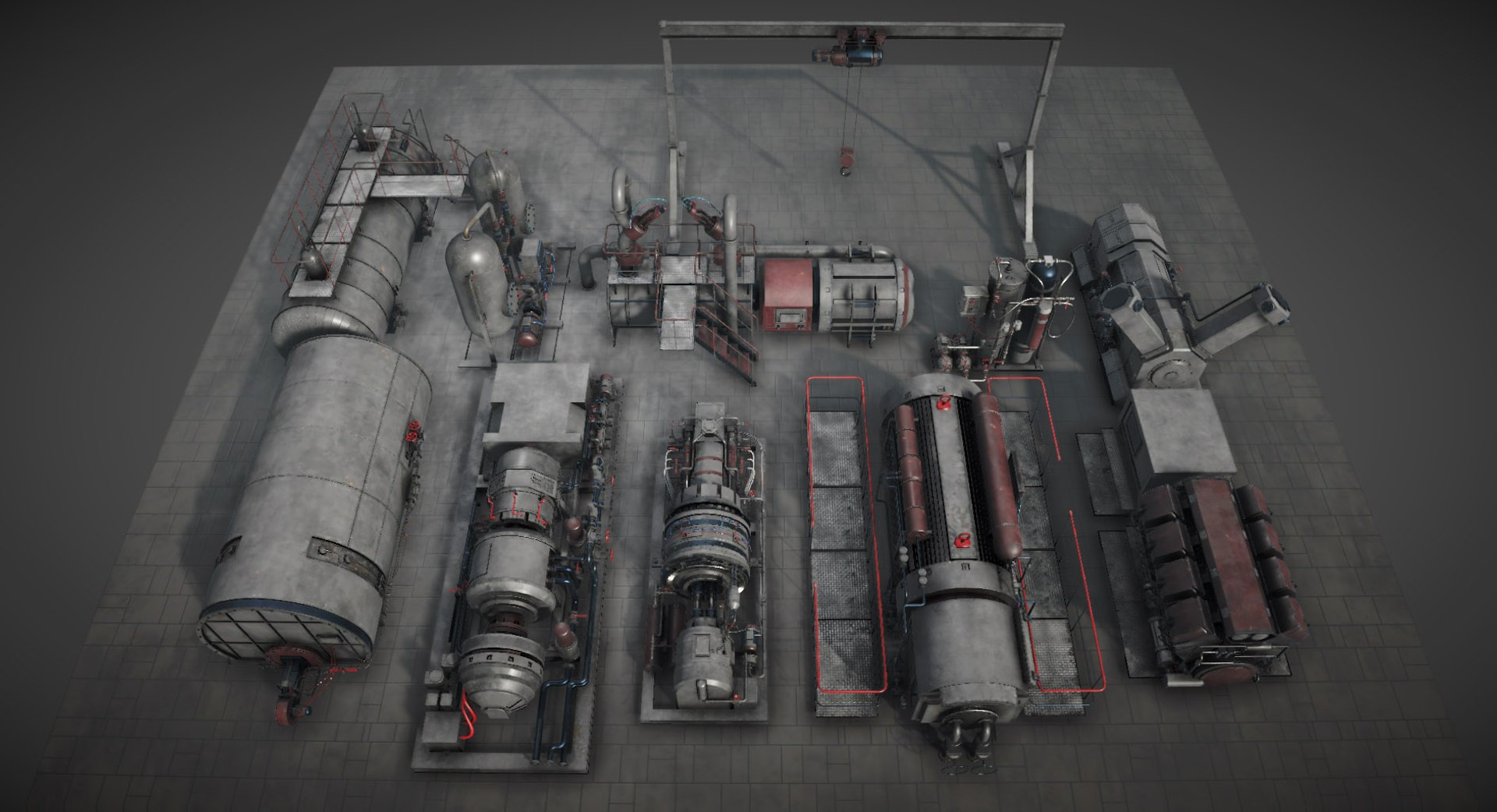 3D Machinery Pack Unity Model - TurboSquid 1468844