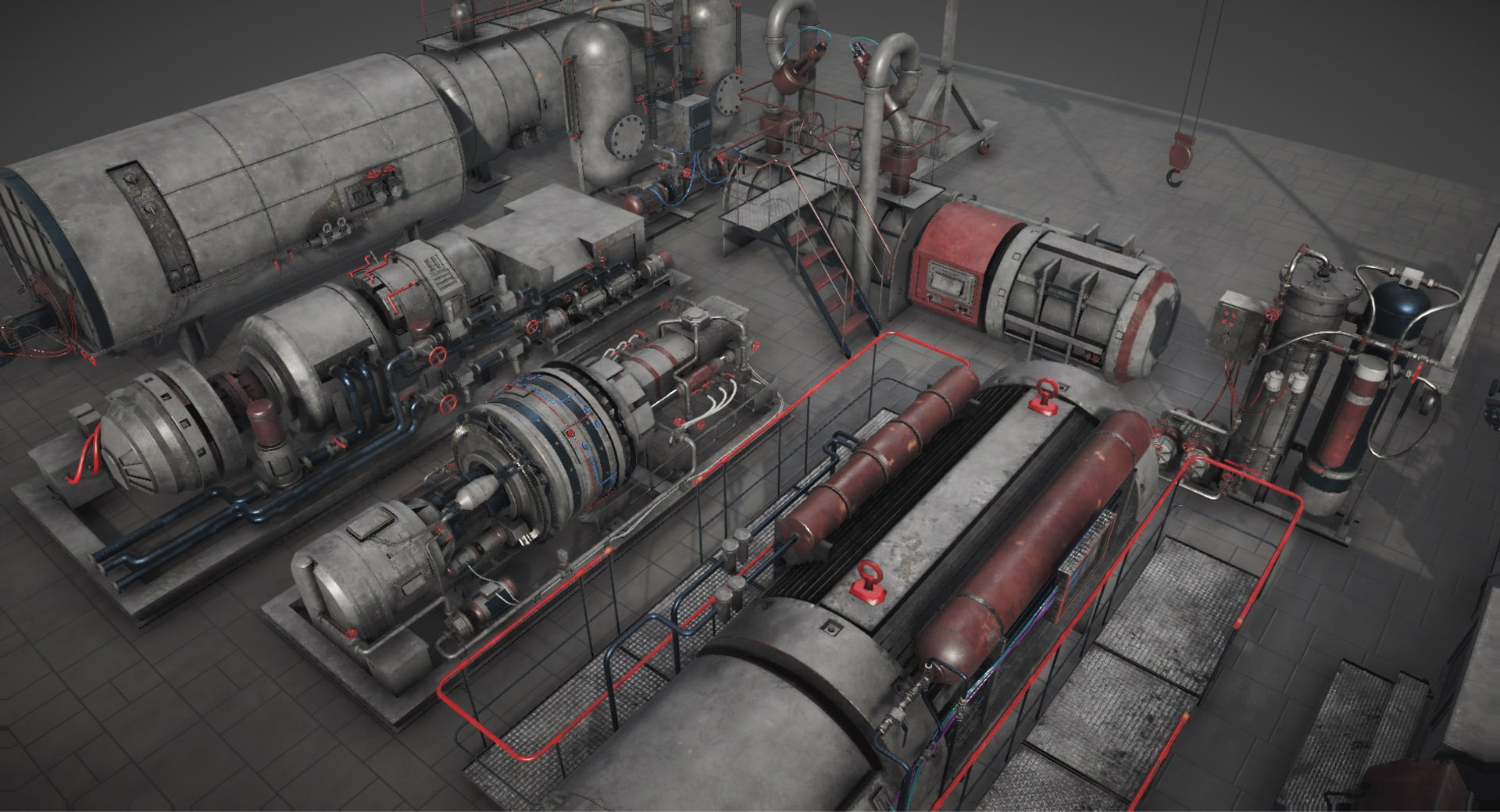 3D Machinery Pack Unity Model - TurboSquid 1468844