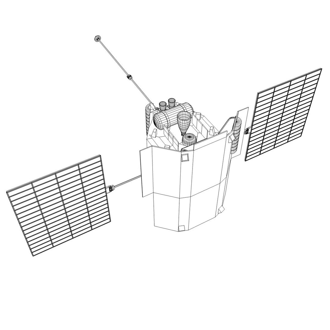 3d Messenger Spacecraft