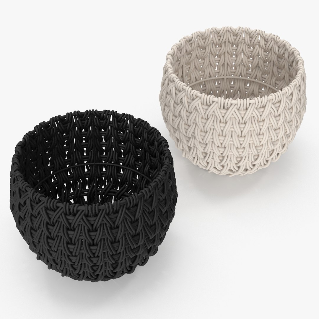 3D model Storage Basket - Large - TurboSquid 2077165