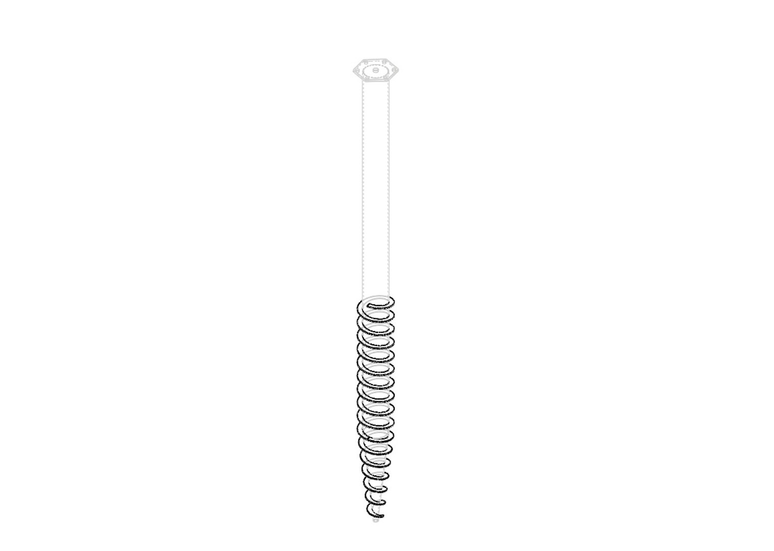 Screw Pile 3D Model - TurboSquid 1423282