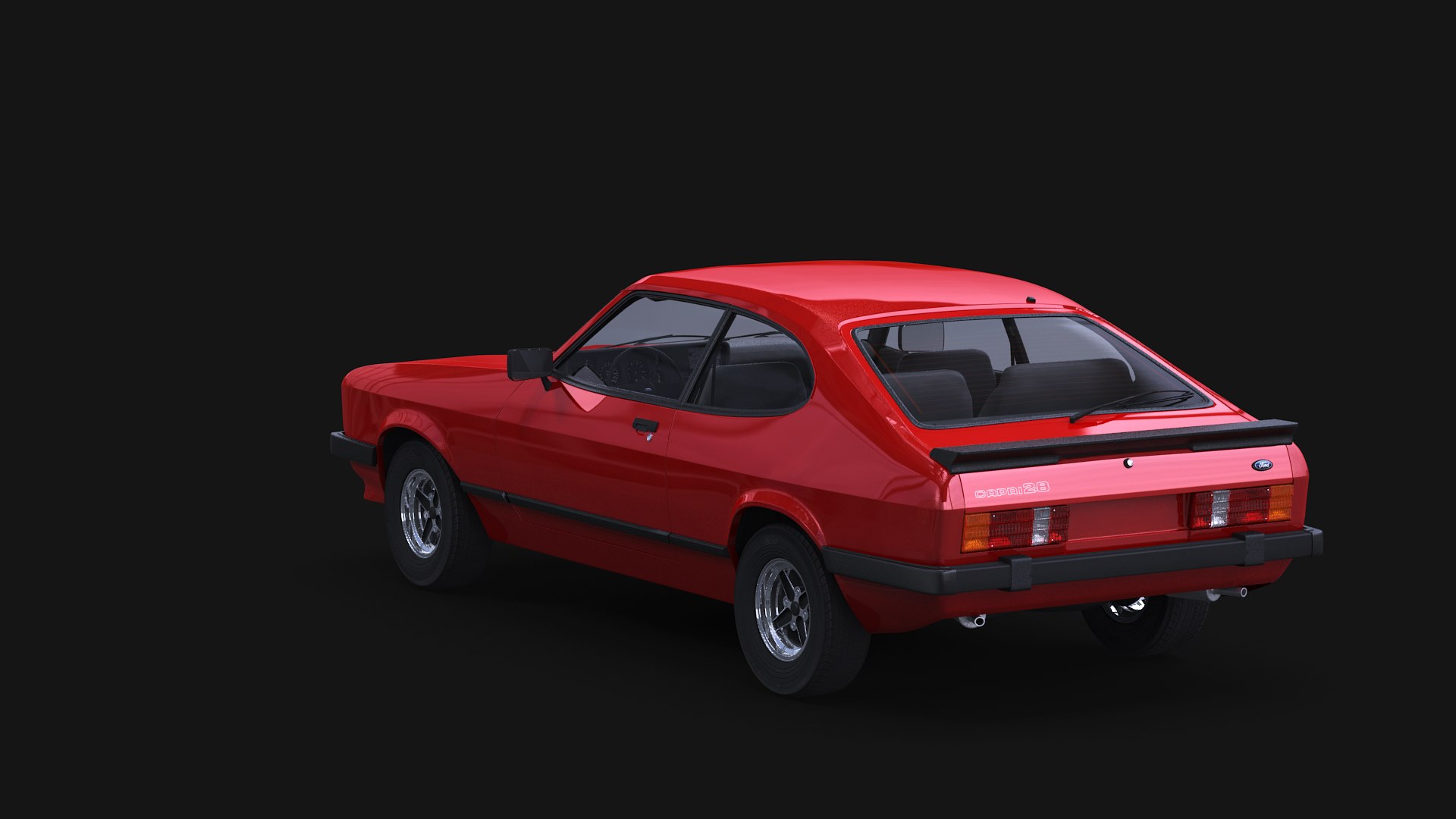 3D 1983 Capri Mk Iii Model - TurboSquid 1559546