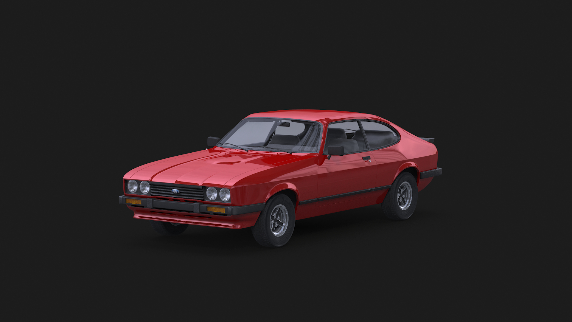 3D 1983 Capri Mk Iii Model - TurboSquid 1559546