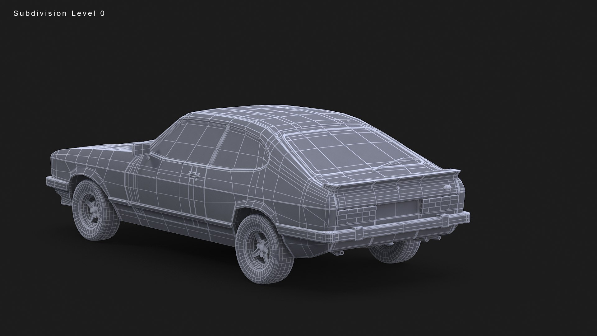 3D 1983 Capri Mk Iii Model - TurboSquid 1559546