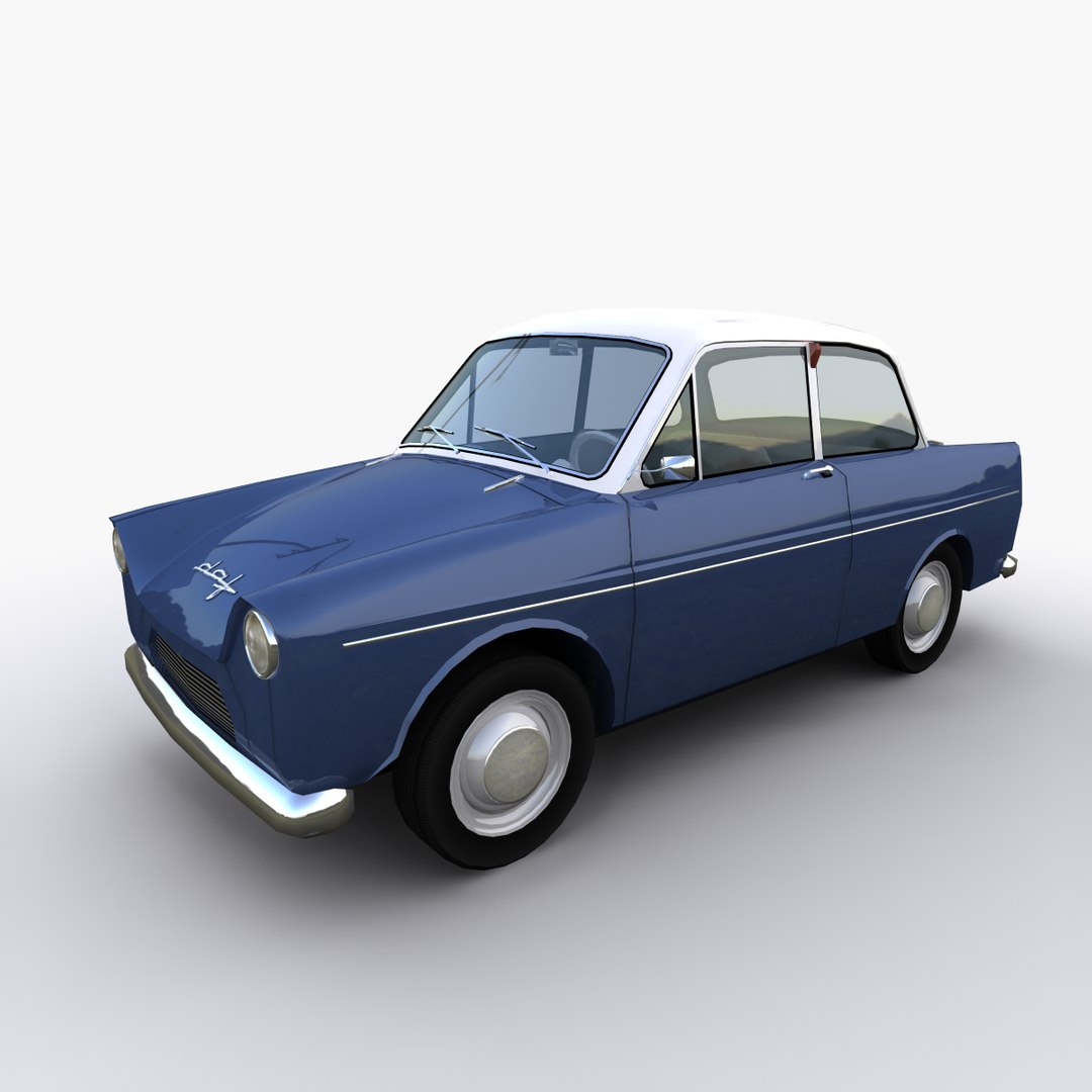 daf 600 car 3d max