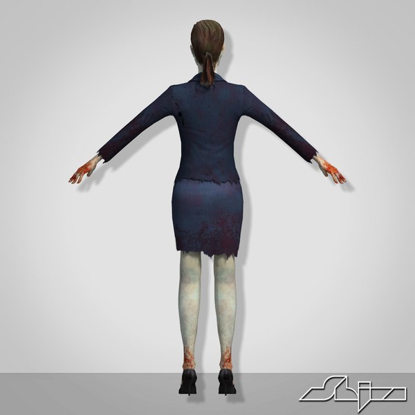 modelo 3d Zombies Pack 1 - TurboSquid 621081