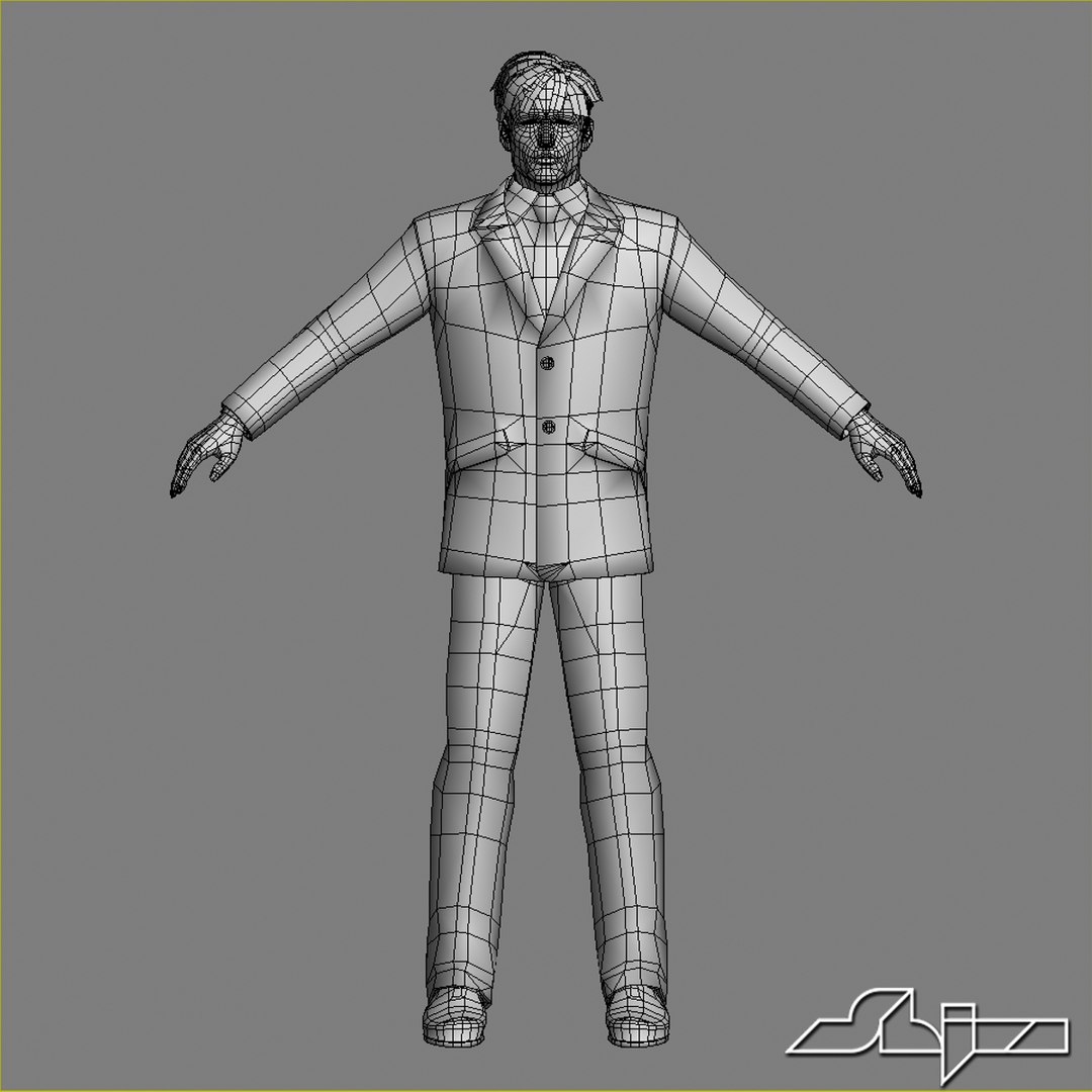 3d model zombies pack 1