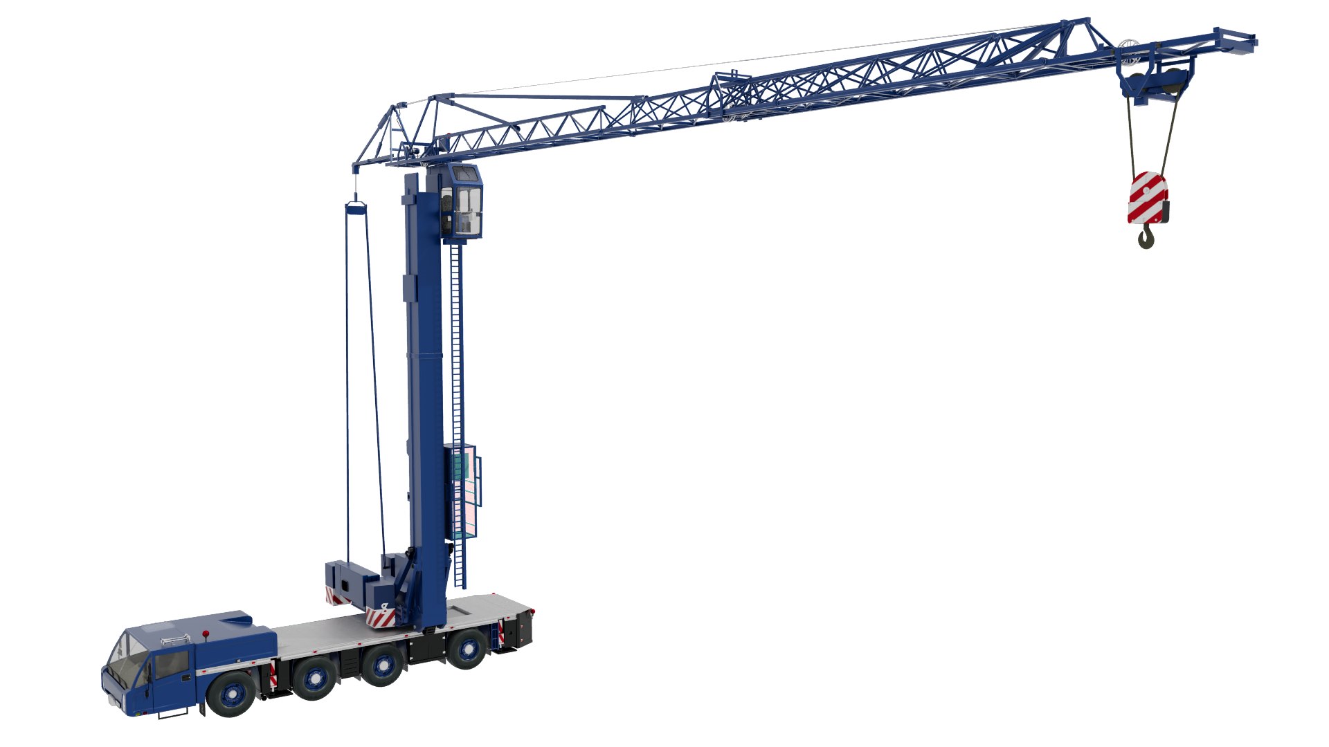 Mobile Crane Spierings AT4 3D Model - TurboSquid 1754955