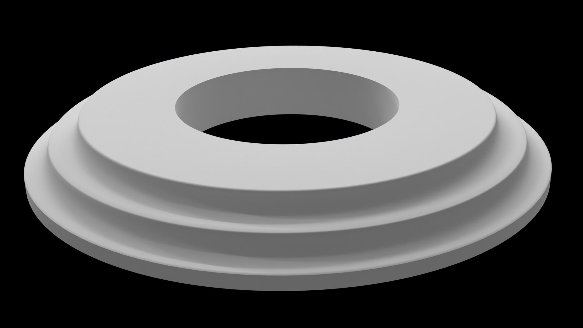 3D Model Ceiling Sockets Gypsum Plaster DR262 - TurboSquid 2014433