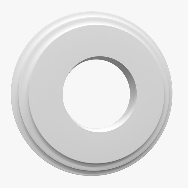 modèle 3D de Ceiling Sockets Gypsum Plaster DR262 - TurboSquid 2014433