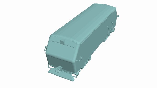 3d model translok train machine