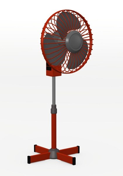 3d fan model