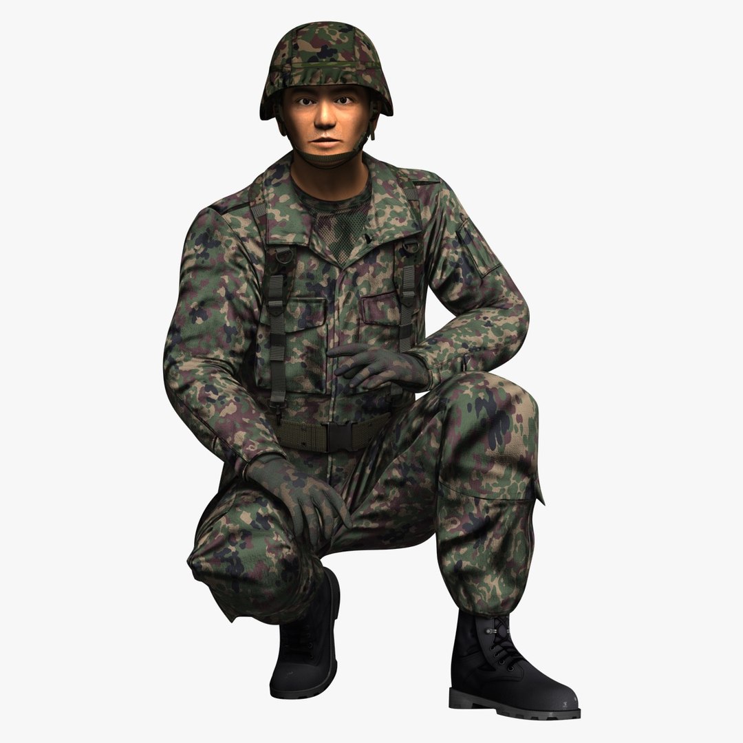 3D Soldier Model - TurboSquid 1355946