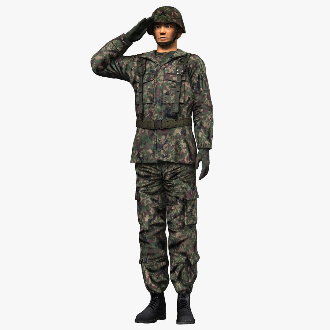 3D Soldier Model - TurboSquid 1355946