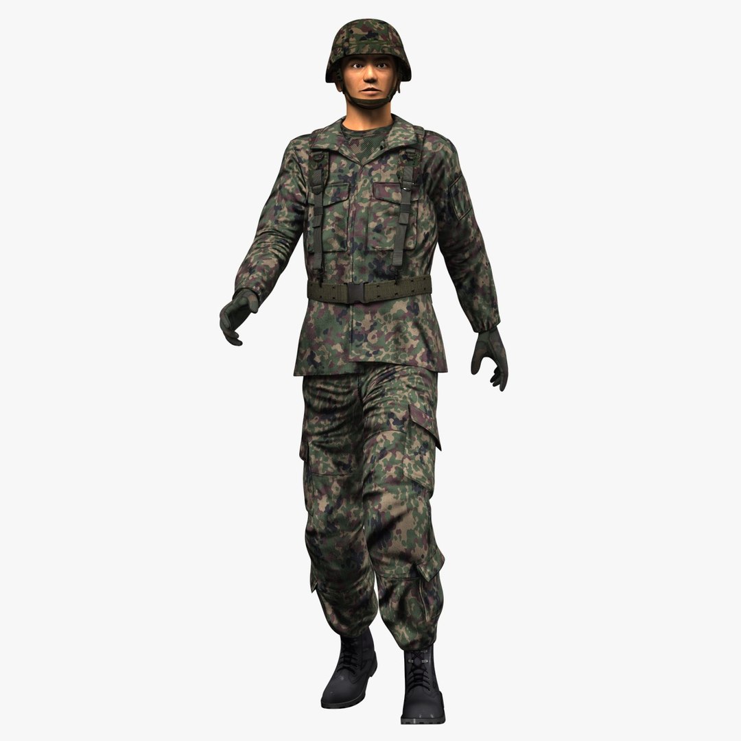 3D Soldier Model - TurboSquid 1355946