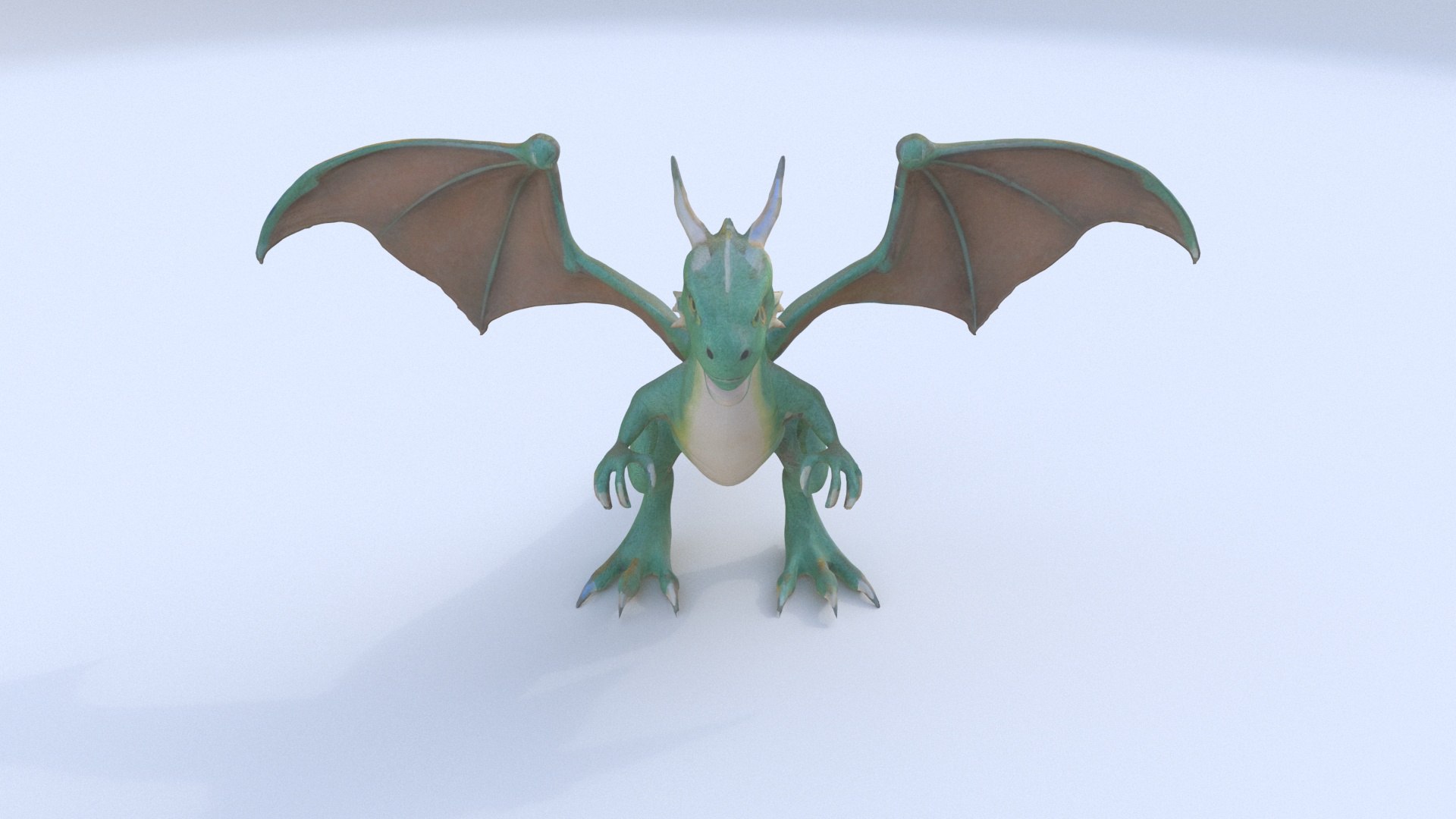 3D Drake Dragon Model - TurboSquid 2333962