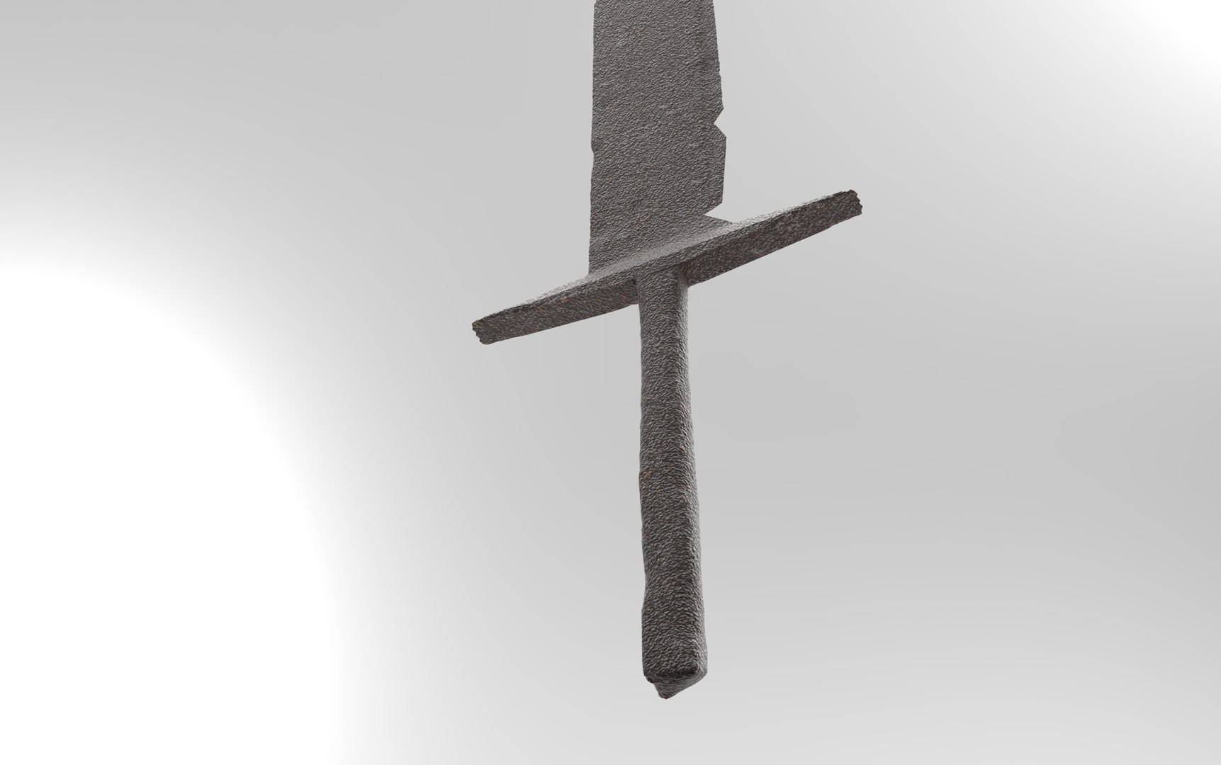Rusted Old Blade 3D Model - TurboSquid 1956359