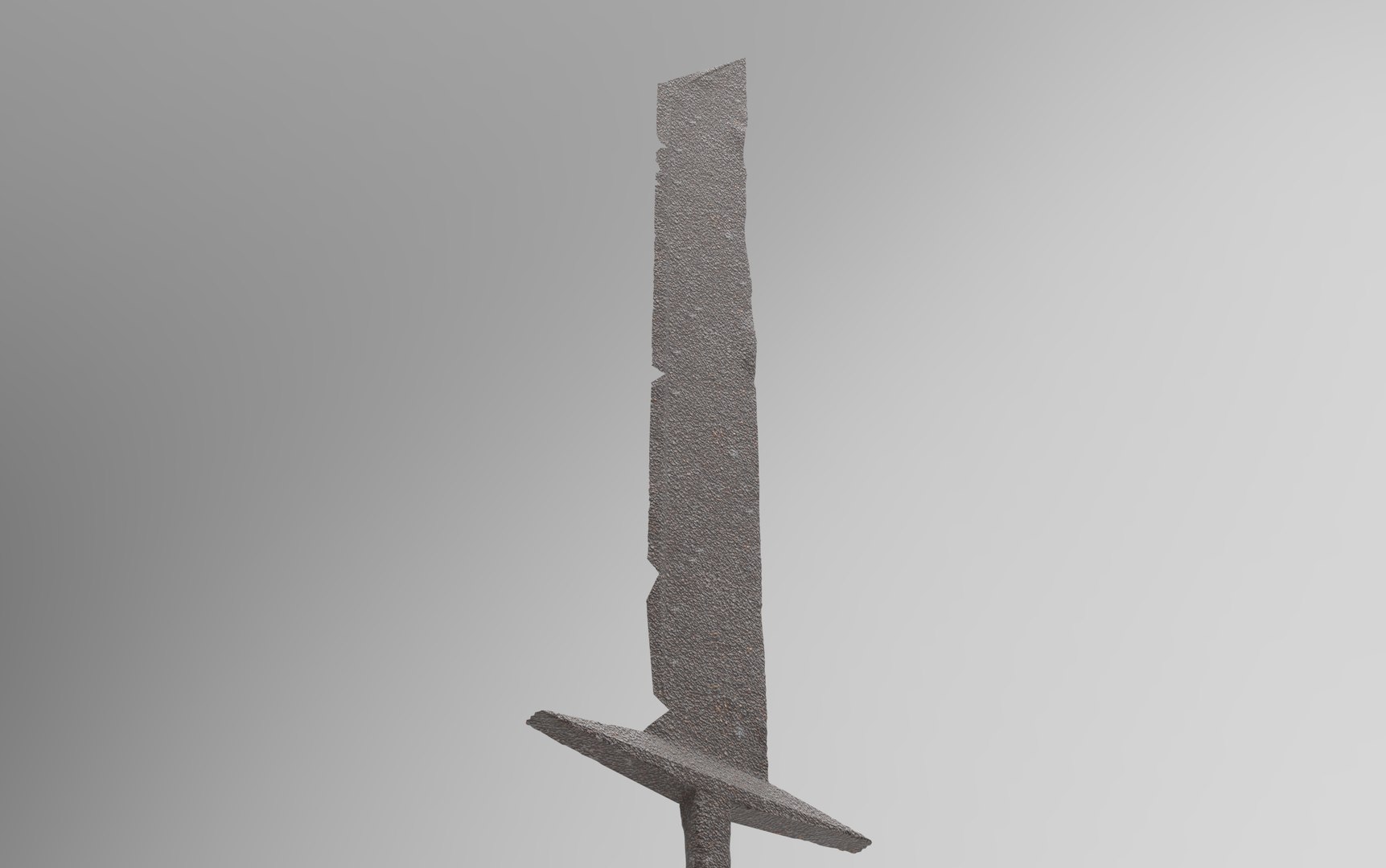 Rusted Old Blade 3D Model - TurboSquid 1956359