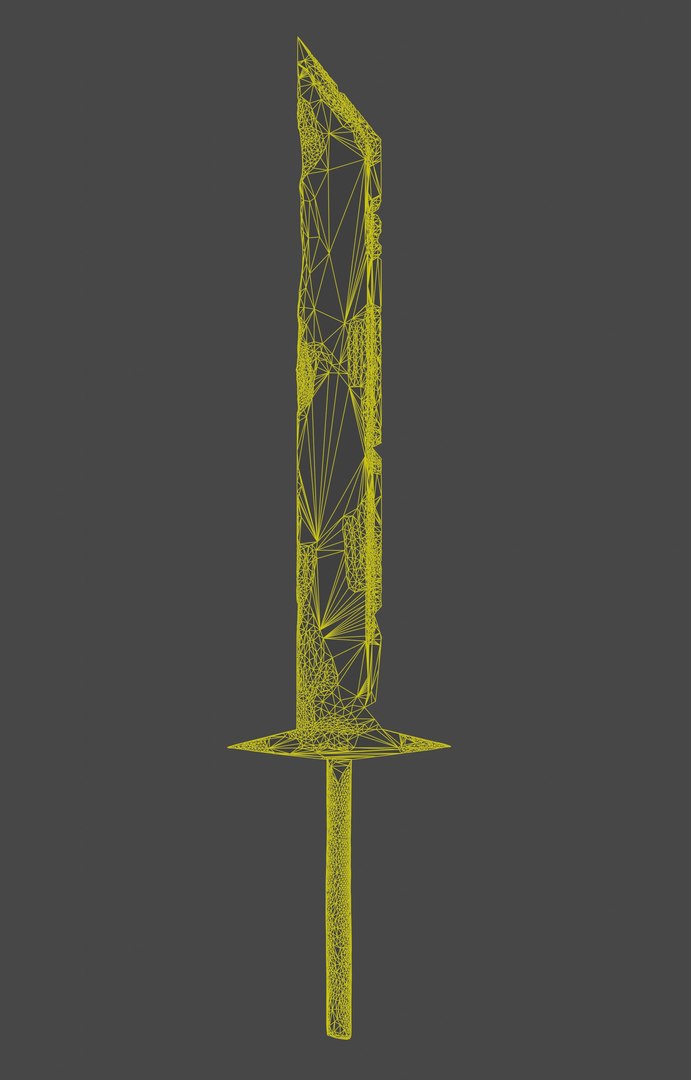 Rusted Old Blade 3D Model - TurboSquid 1956359