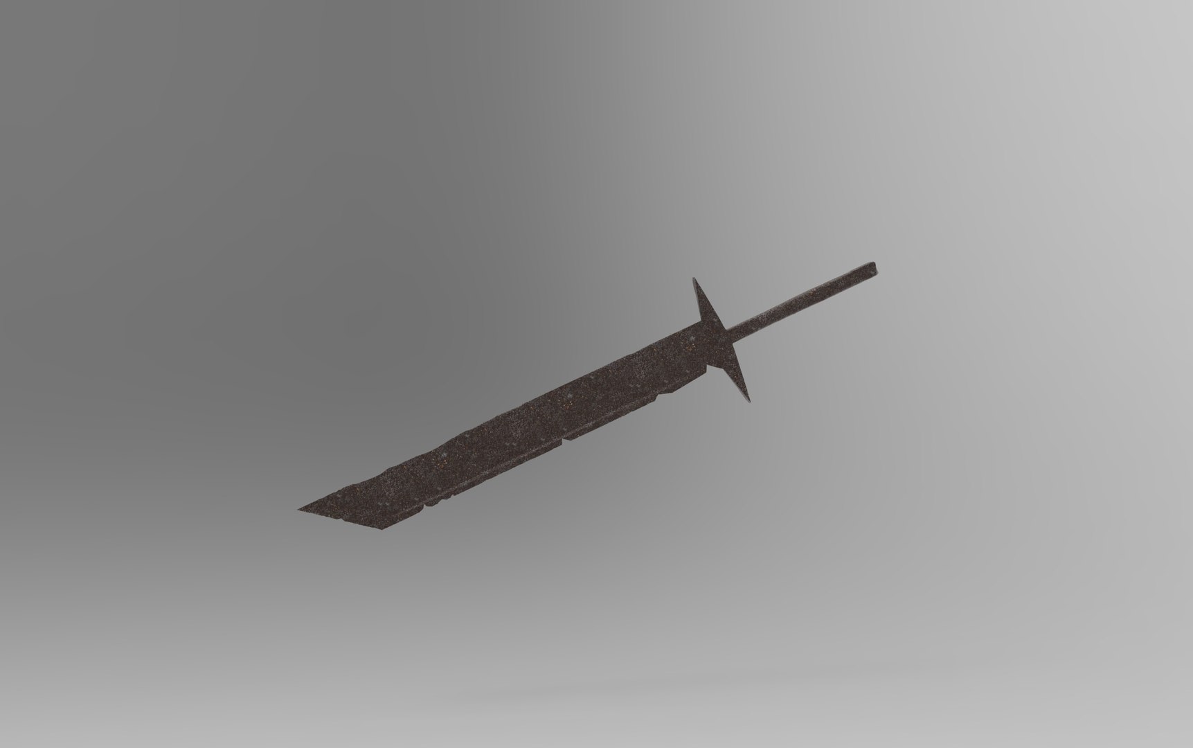 Rusted Old Blade 3D Model - TurboSquid 1956359