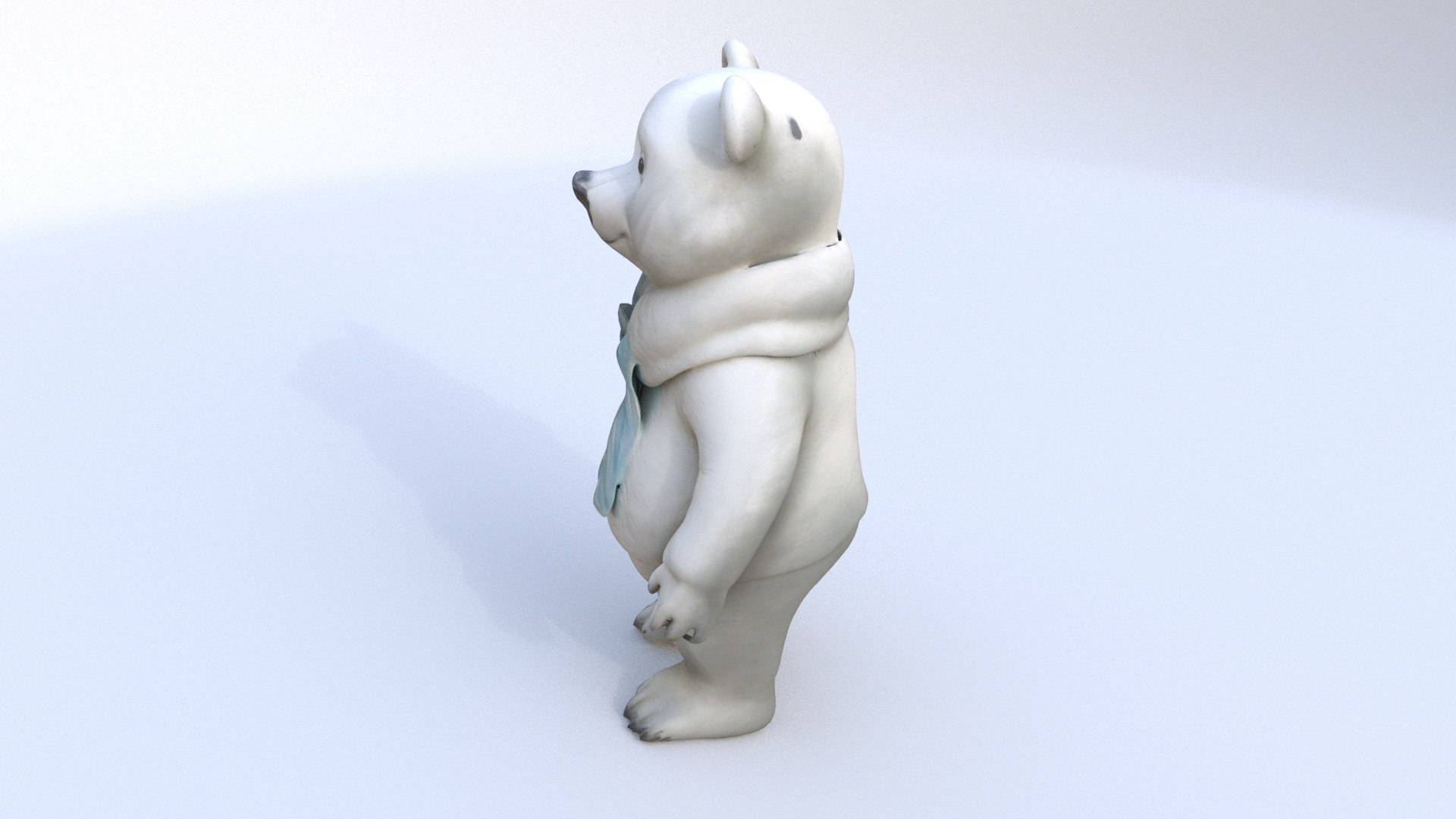 3D Polar Bear Model - TurboSquid 2338542