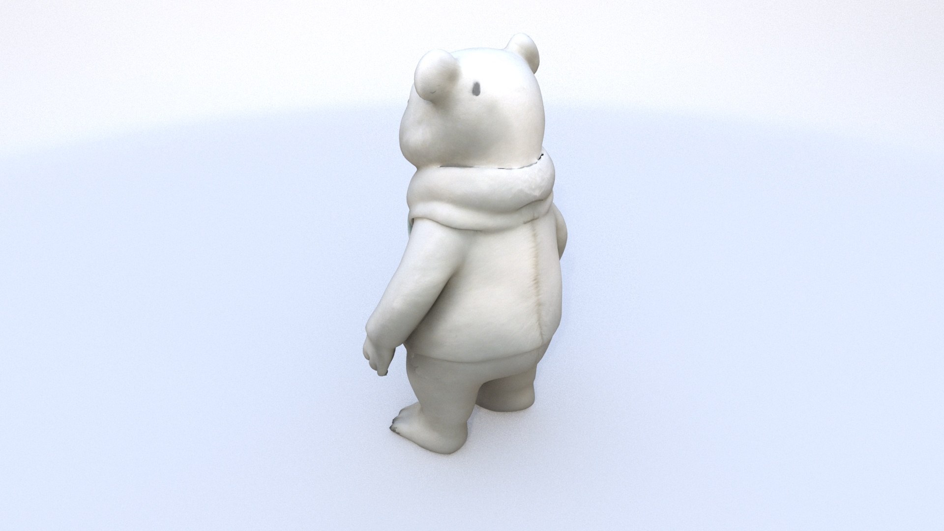 3D Polar Bear Model - TurboSquid 2338542