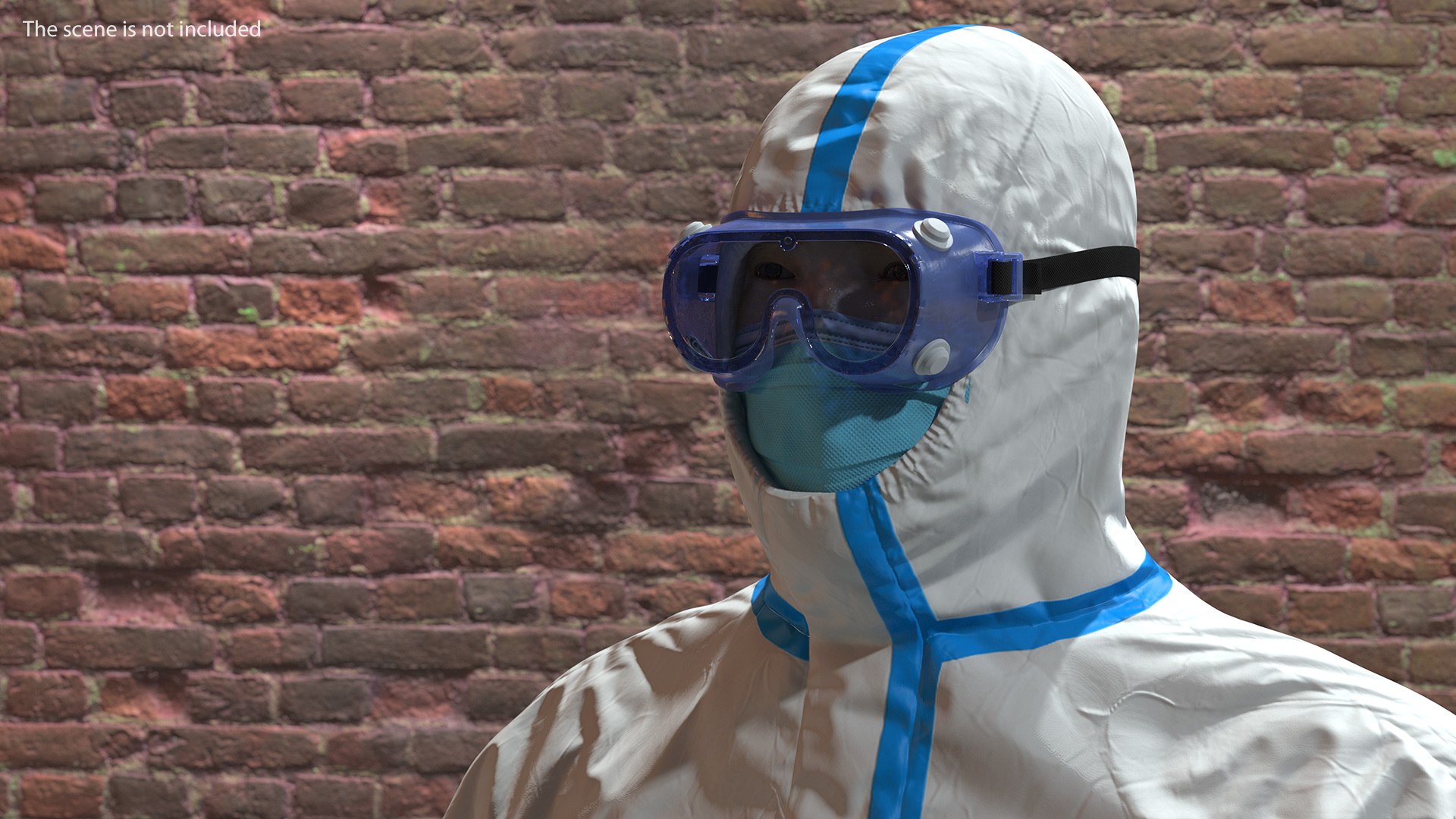 3D man disposable medical protective - TurboSquid 1565776