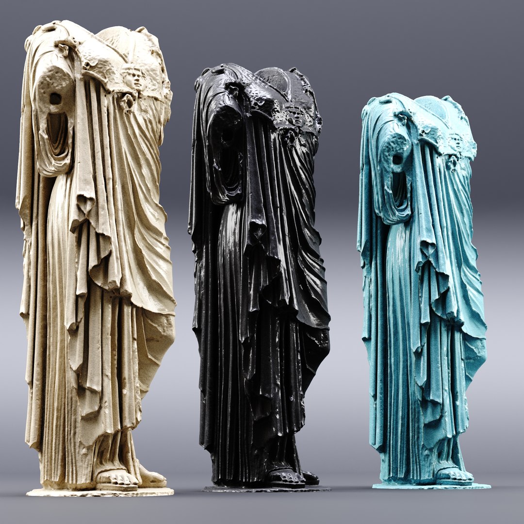 Glyptotek Sculpture Model - TurboSquid 2247794