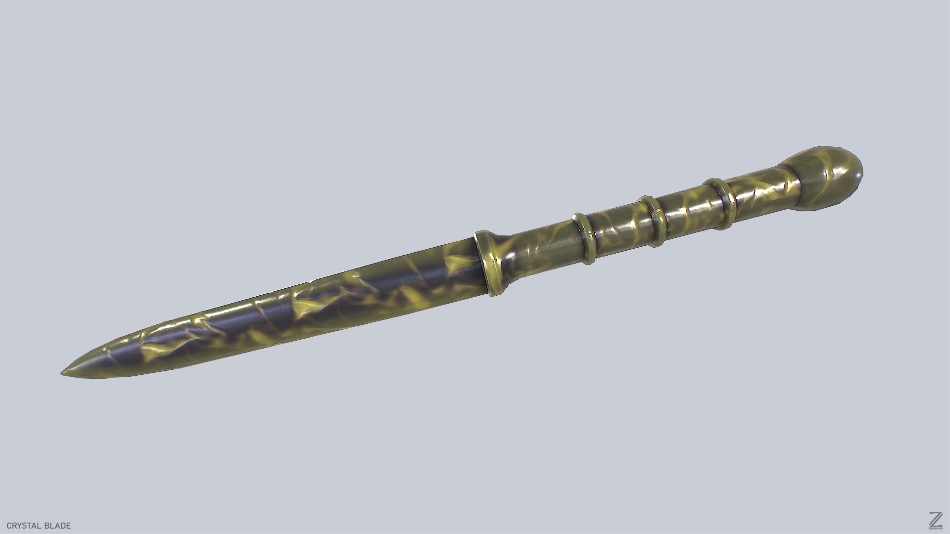 3D Crystal Blade Collection Model - TurboSquid 2218778