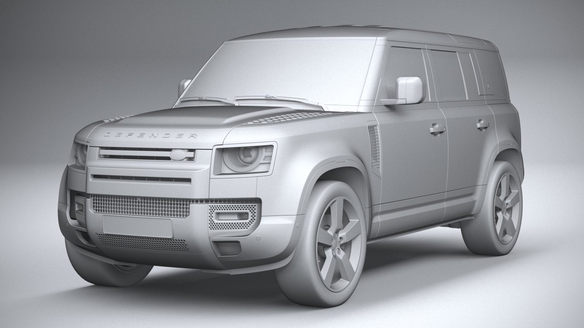 Land rover defender 3D model - TurboSquid 1494079