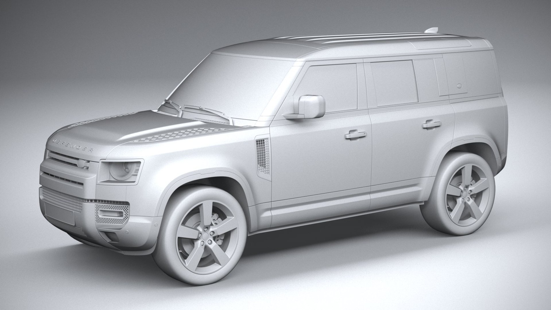 Land rover defender 3D model - TurboSquid 1494079
