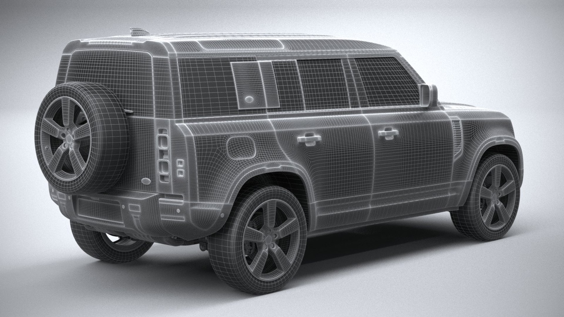Land rover defender 3D model - TurboSquid 1494079