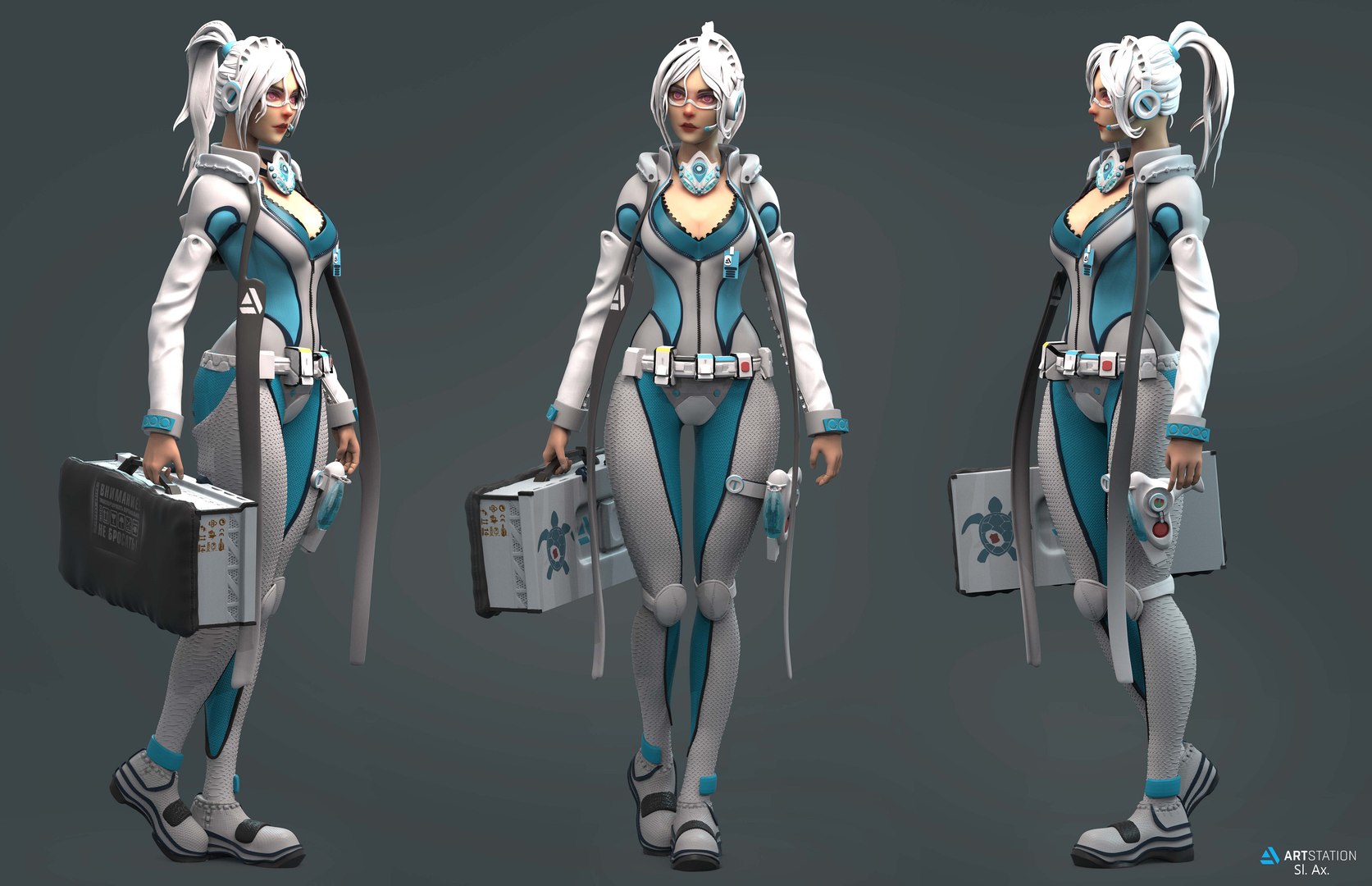 3D Doctor Of The Future Sci Fi - Ready For Printing - TurboSquid 1721251