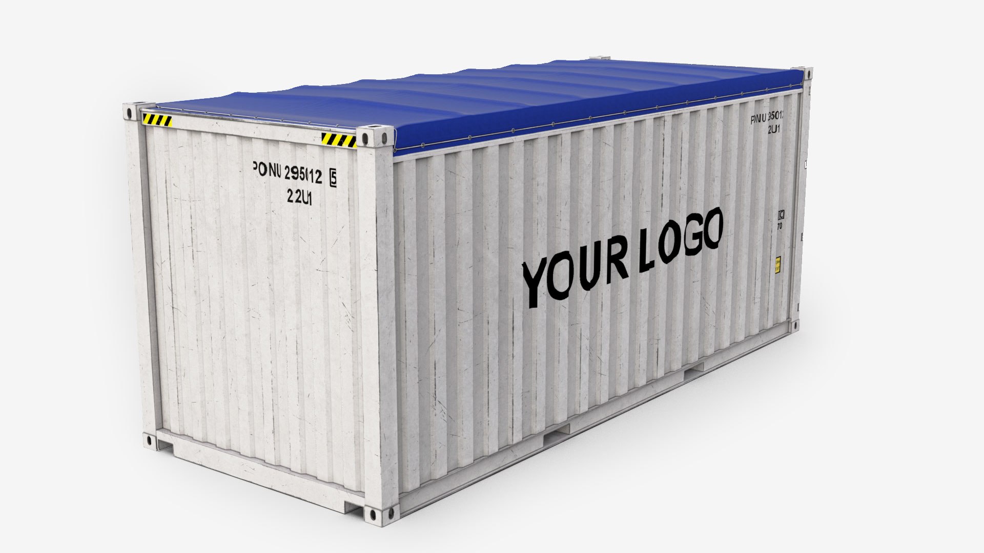 3D 20feet Generic Open Top Shipping Container - TurboSquid 2212528