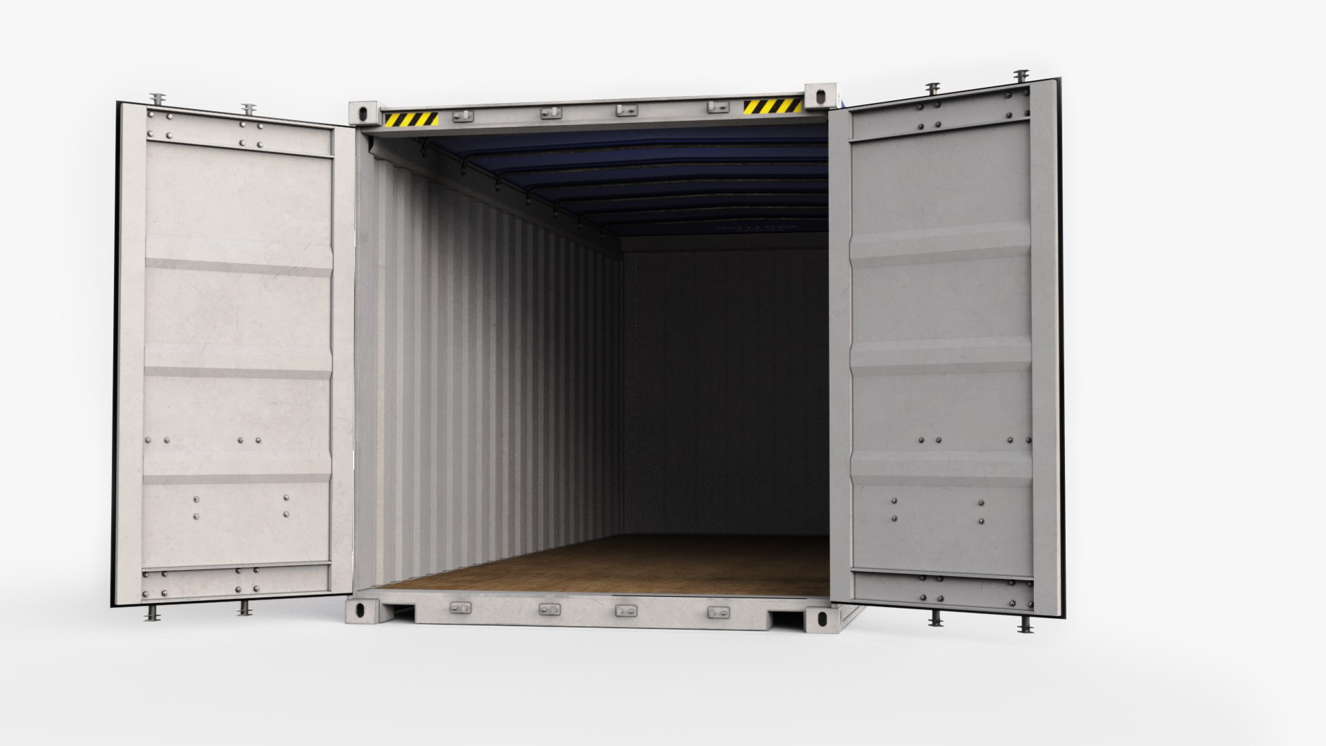 3D 20feet Generic Open Top Shipping Container - TurboSquid 2212528