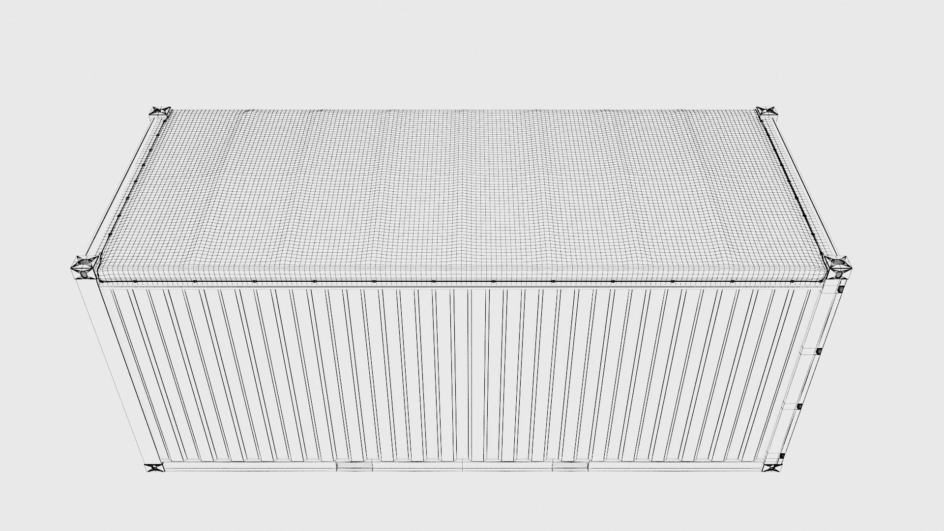 3D 20feet Generic Open Top Shipping Container - TurboSquid 2212528