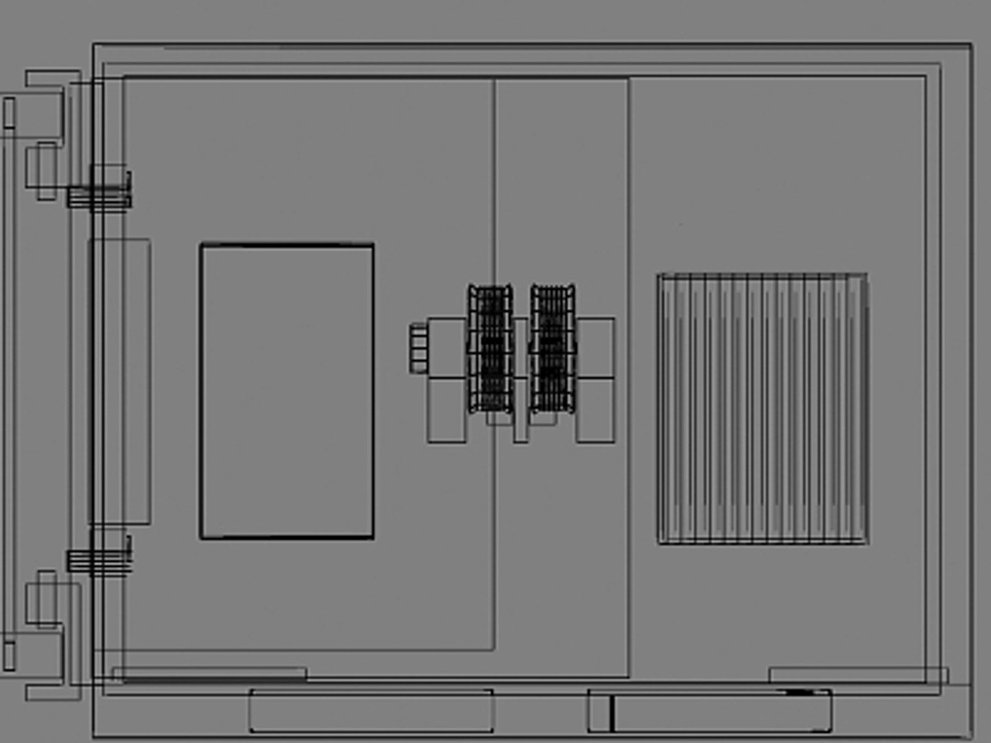 Lift Cabine 3d Max