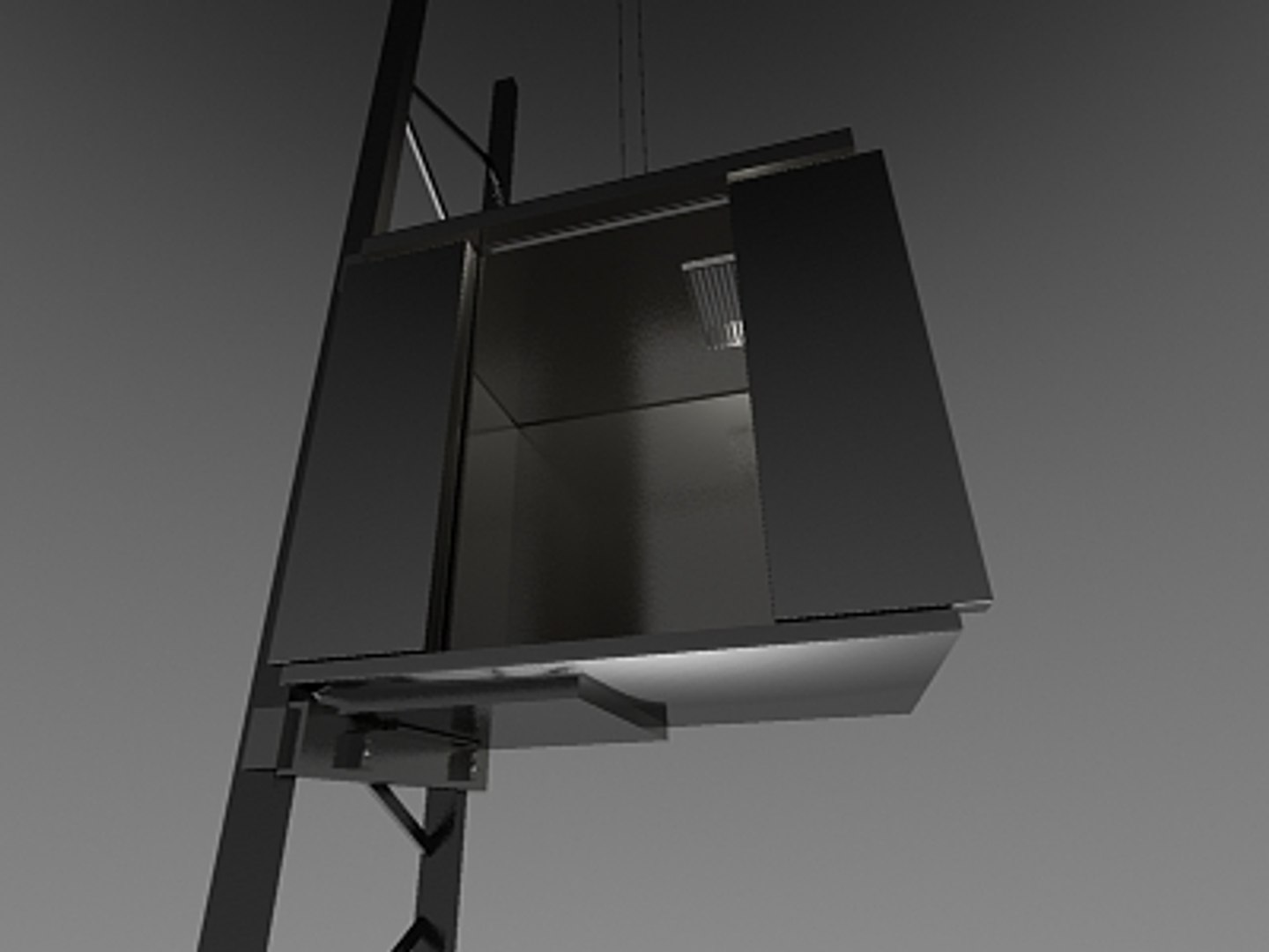 Lift Cabine 3d Max